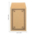 50 Pcs Small Change Envelope Large Hoe Kraft Paper - Walmart.com