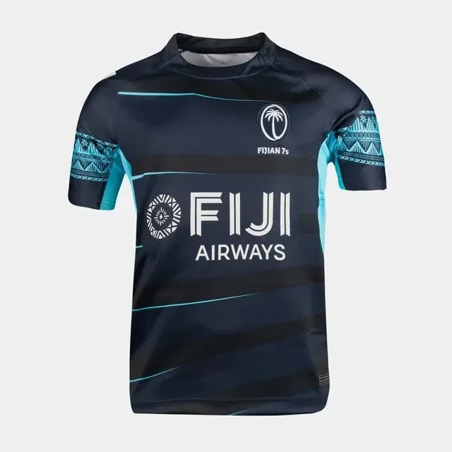 Click here for Zhuolin 2022/2023 Fiji 7s Mens Home Rugby Jersey C... prices
