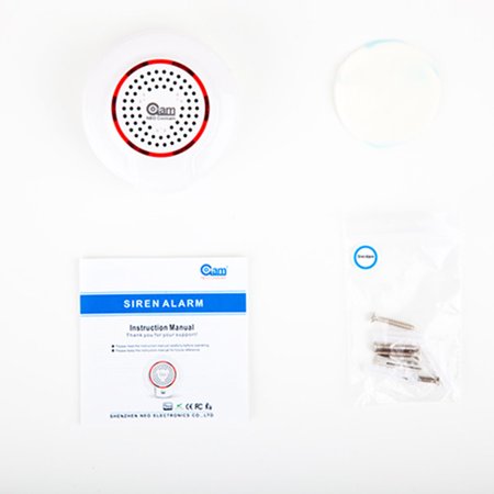 Neo Coolcam Z-Wave Sensor Siren Alarm Acousto-optic Alarm Sensor ...
