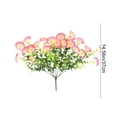 Artificial Faux Trumpet Flowers Bushes - Fake Outdoor Plants for Porch ...