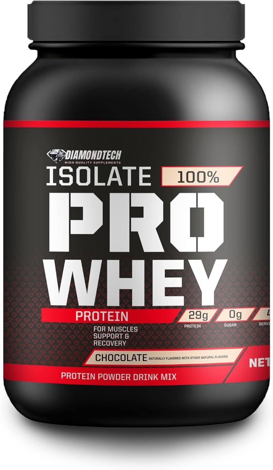 Proteína Pro Whey Isolate 3lbs (1.5kgs) 47 servicios Diamondtech CHOCOLATE | Bodega Aurrera en línea