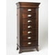 Hives and Honey Hillary Wood Brown Jewelry Armoire - Rich Walnut ...