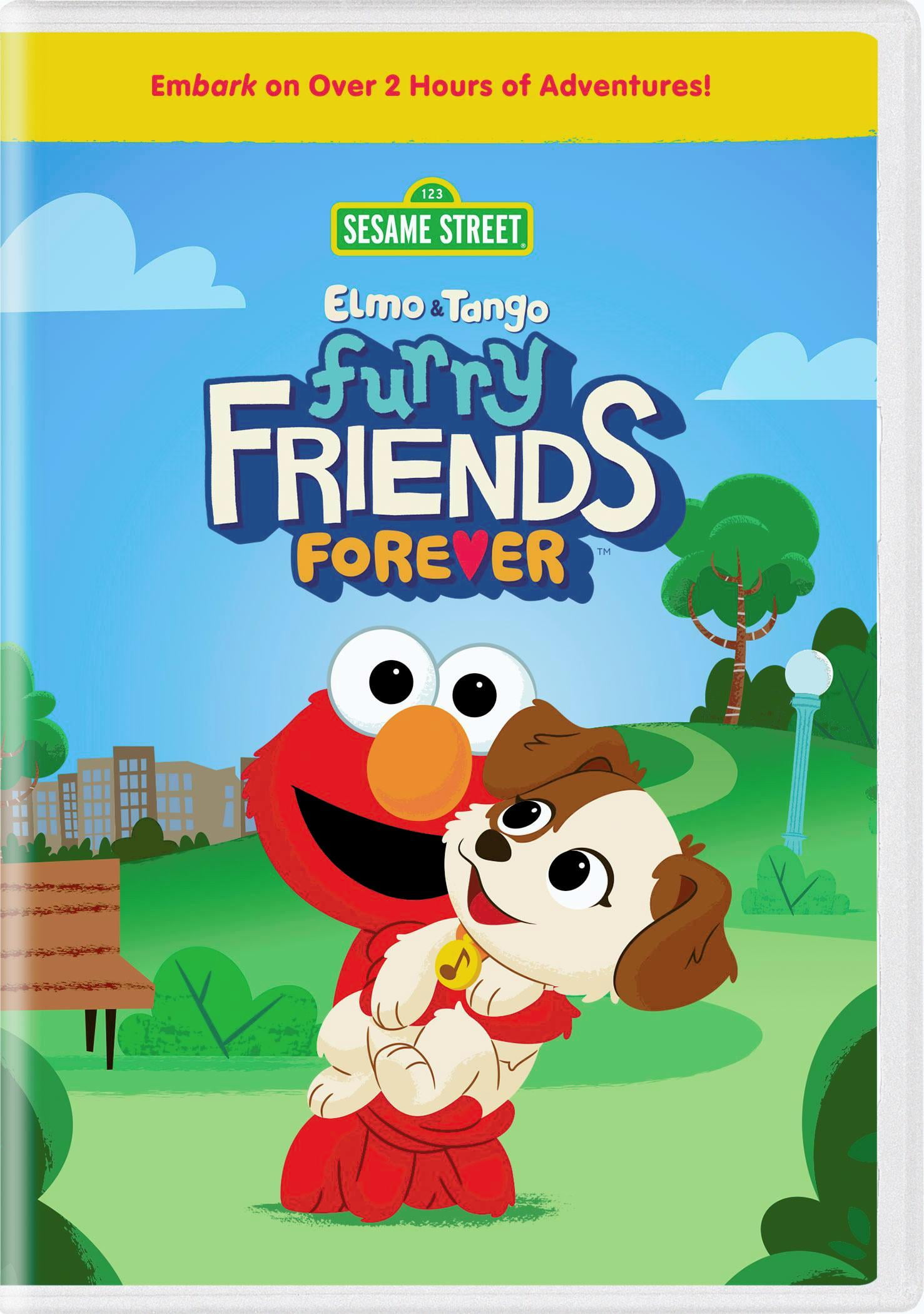 Sesame Street Elmo And Tango Furry Friends Forever Dvd