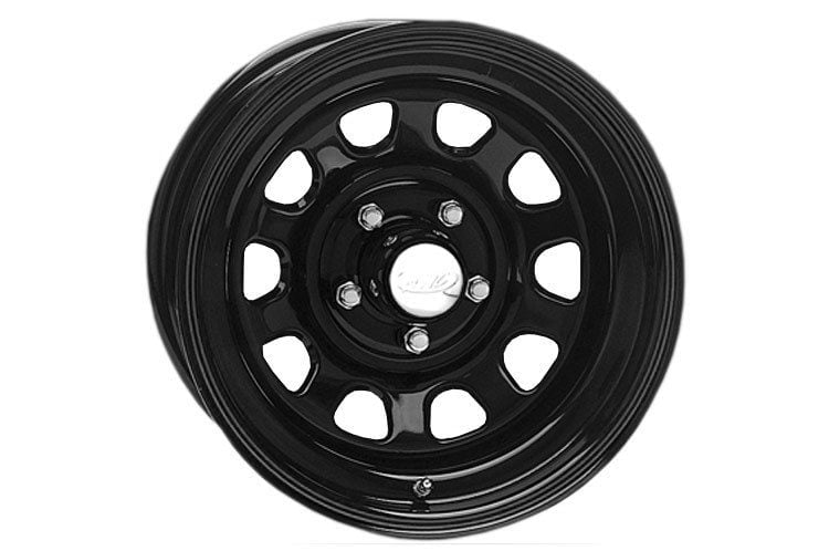Rough Country Black Steel Wheel | 16x8 | 6x5.5 | -12mm - RC51-6883 ...