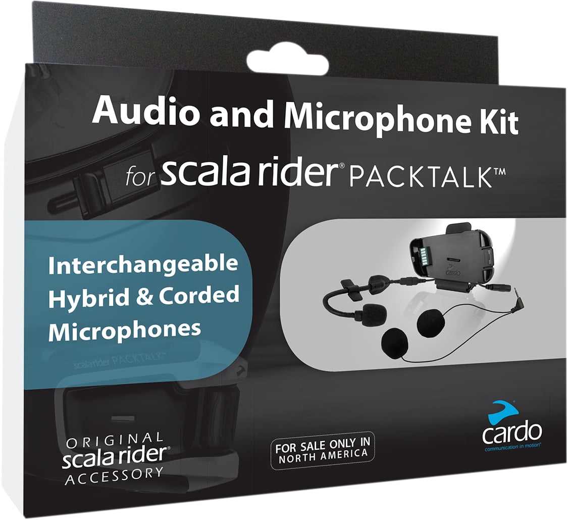 Cardo Systems Packtalk Audio and Microphone Kit SRAK0033 - Walmart.com