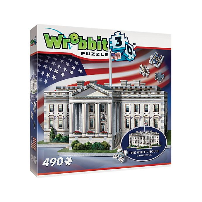 Click here for Wrebbit Puzzles Wrebbit 490 Piece White House 3d P... prices
