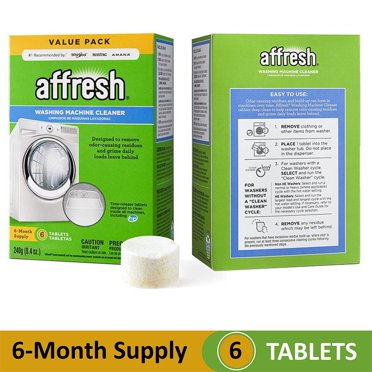 affresh Washing Machine Cleaner, 3 Count - Walmart.com
