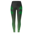 Arlun Funny St. Patrick's Day Letter Printed Womens Leggings High ...