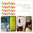 120Pcs 2cm Stars Magnetic Blackboard Sticker Refrigerator Magnet ...
