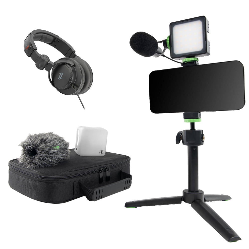 Mackie EM-93MK Complete Mobile Vlogger Kit with Polsen HPC-A30-MK2 ...