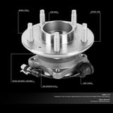 DNA Motoring OE-WHA-008 For 2007 to 2015 Chevy Equinox Pontiac Torrent ...