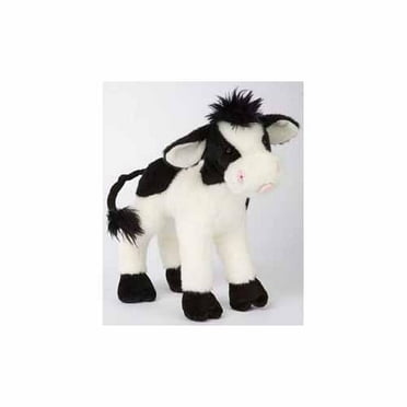 Hansa Black and White Cow Plush Toy - Walmart.com