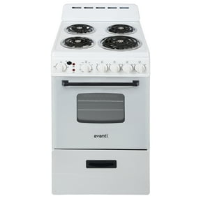 Avanti 20" Single Free Standing Compact Gas Range Stove Oven, Stainless ...
