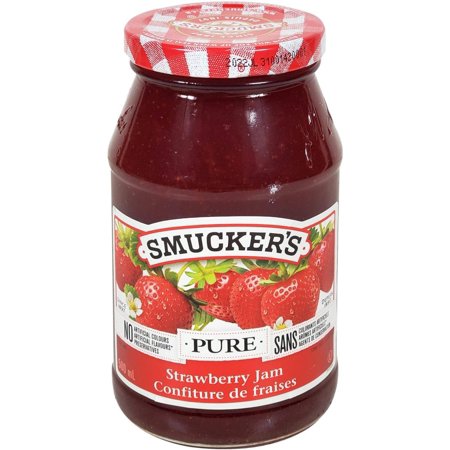 Smuckers Pure Strawberry Jam, 500ml Pack of 12 - Walmart.ca
