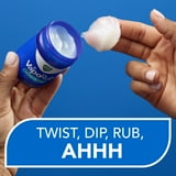 (3 pack) Vicks Vapo Rub Topical Chest Rub and Analgesic Ointment, Cough ...