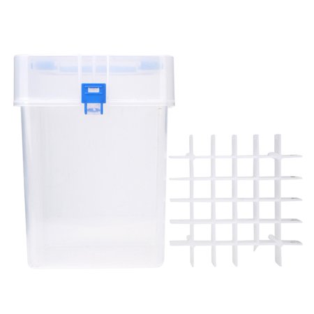Container,Transparent Plastic Water Proof Marker Pen Case Pen Box ...