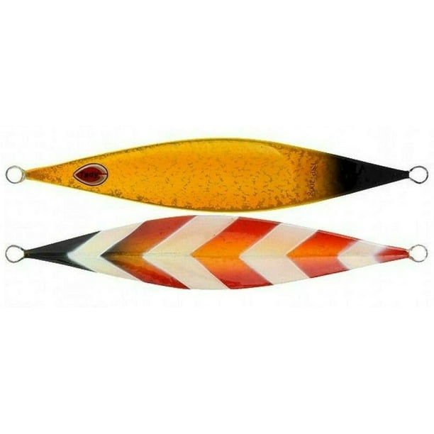 Tady Lures Slow Pitch Jigs Flutter Fall Saltwater Jigging (Red Crab ...