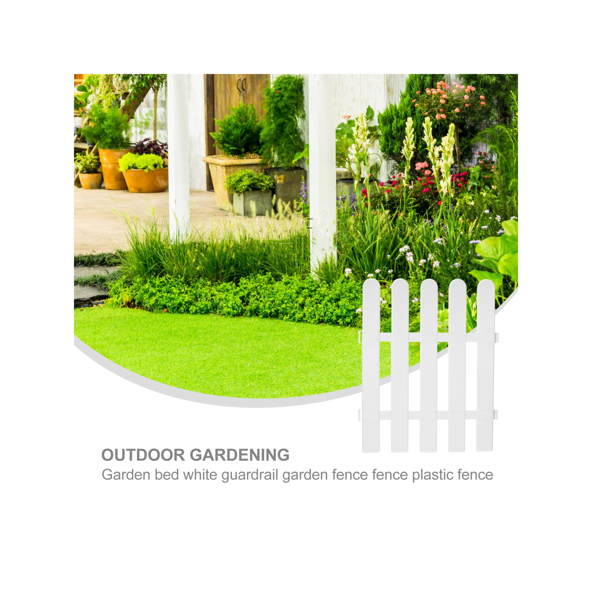 Click here for Pixnor Delicate Tree Decorations Picket Fence Gard... prices