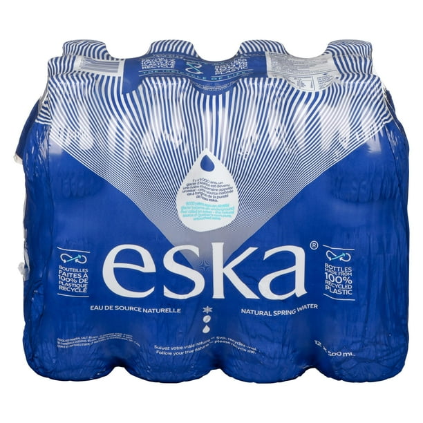 Eska Natural Spring Water 12x500ml, 12x500ml - Walmart.ca