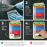 Construction Social Distancing Sign, Jobsite Safety Covid 19 Rules Sign ...