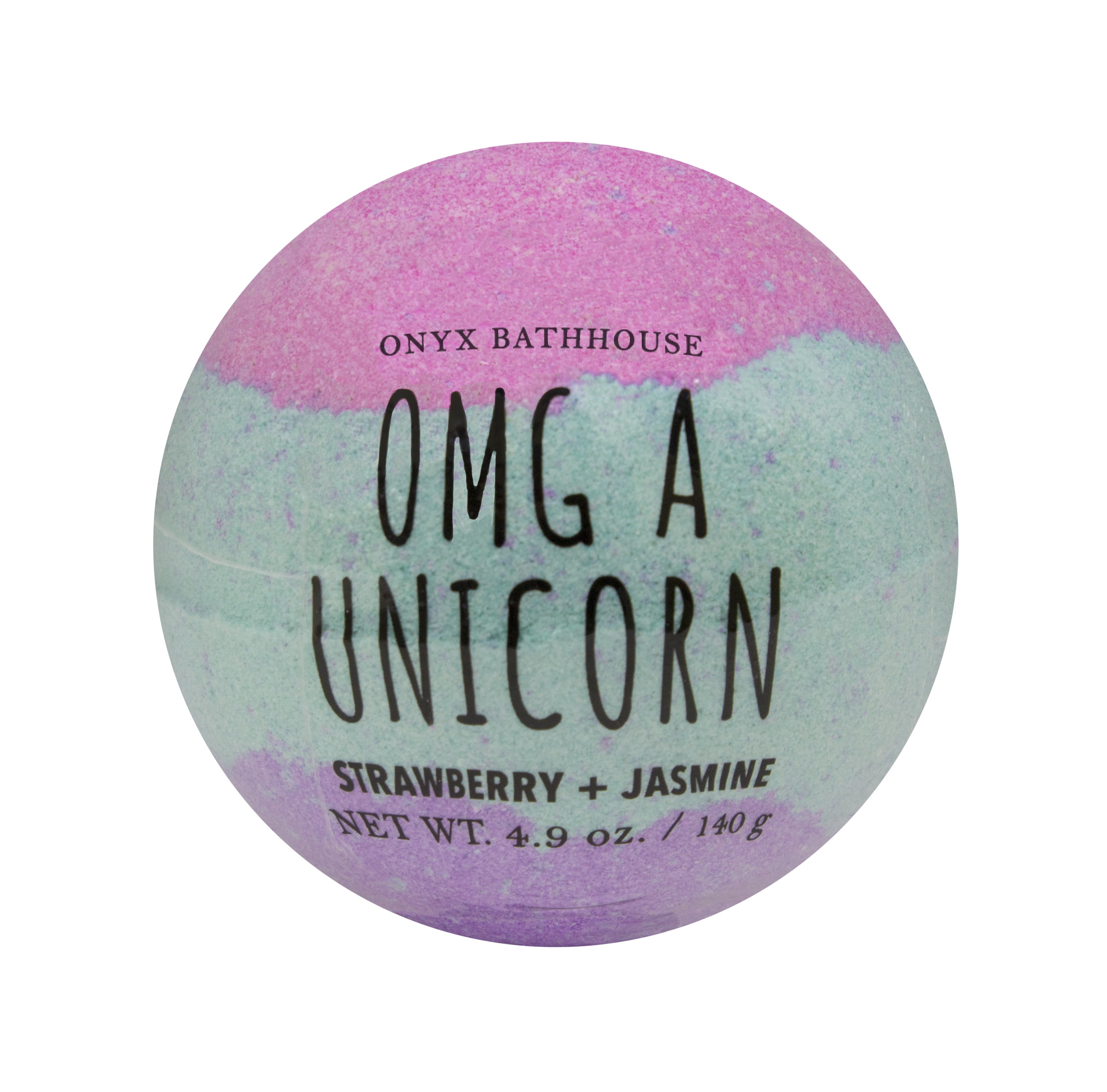 Onyx - Onyx Bathhouse OMG A Unicorn Strawberry & Jasmine Bath Bomb, 4.9 ...