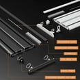 GXCZ Curtain Rods Double Curtain Track Heavy-Duty Curtain Conjoined ...