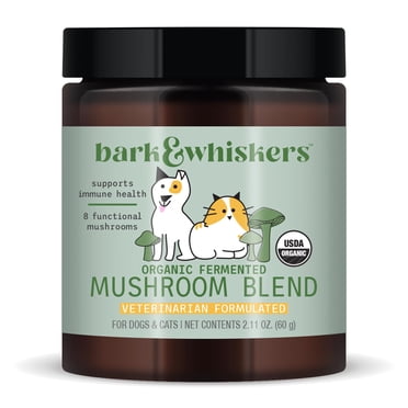 Dr. Mercola Bark & Whiskers Digestive Enzymes for Cats and Dogs 4.23 oz ...