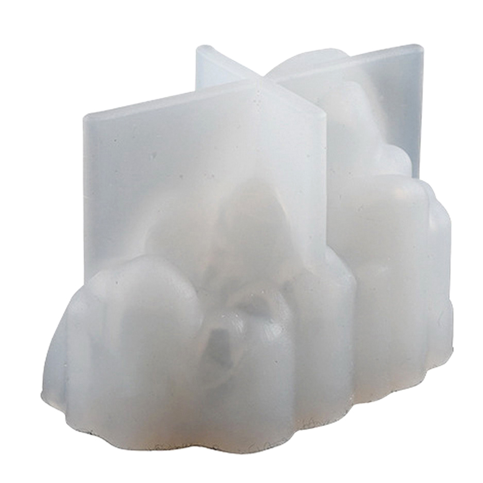 Farfi Silicone Mold Reusable Irregular Shape Non-stick Clear Texture ...