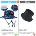JUPSK Kids' Bucket Hat, Child UPF50 Sun Protection Cap Foldable Baby ...