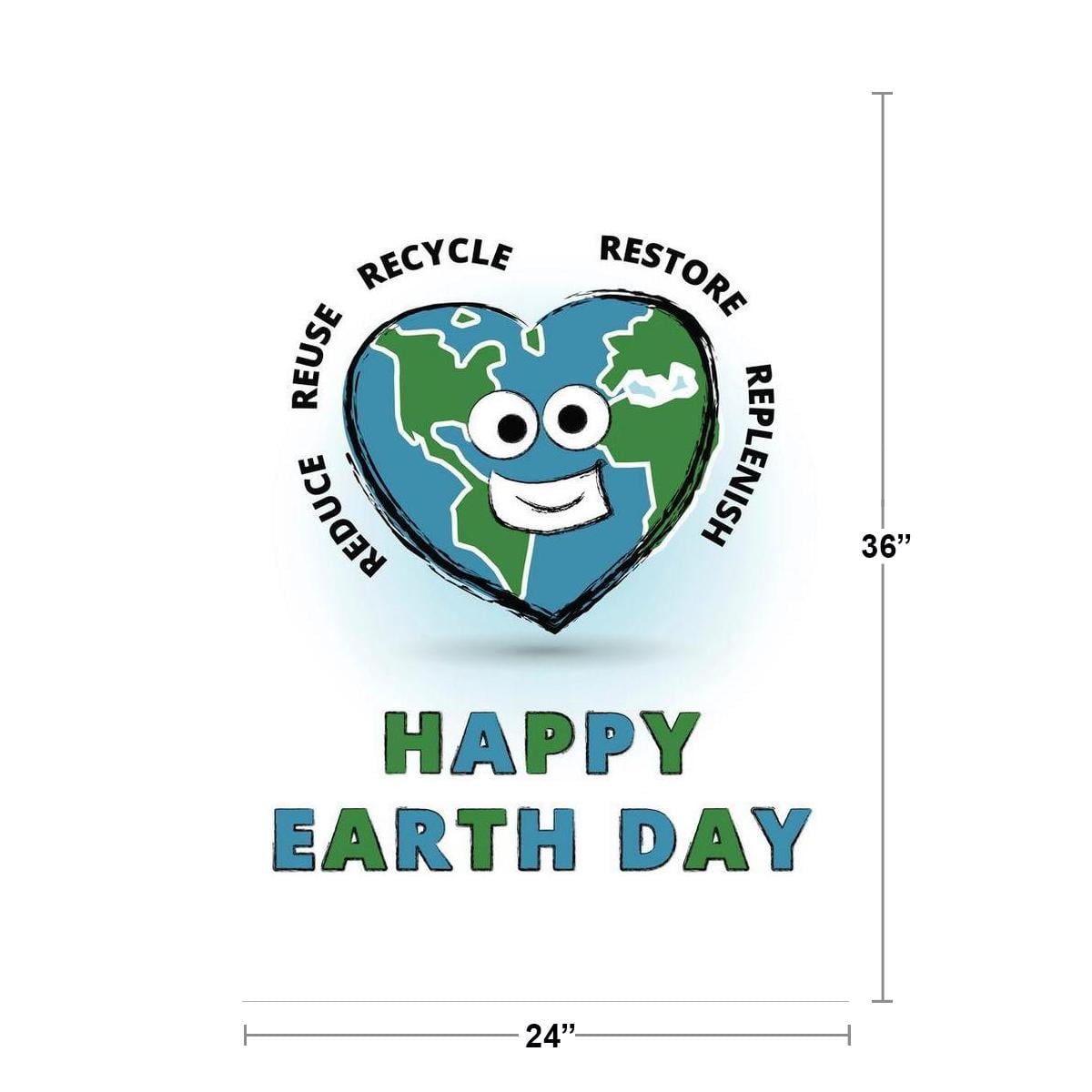 Earth Day Reduce Reuse Recycle