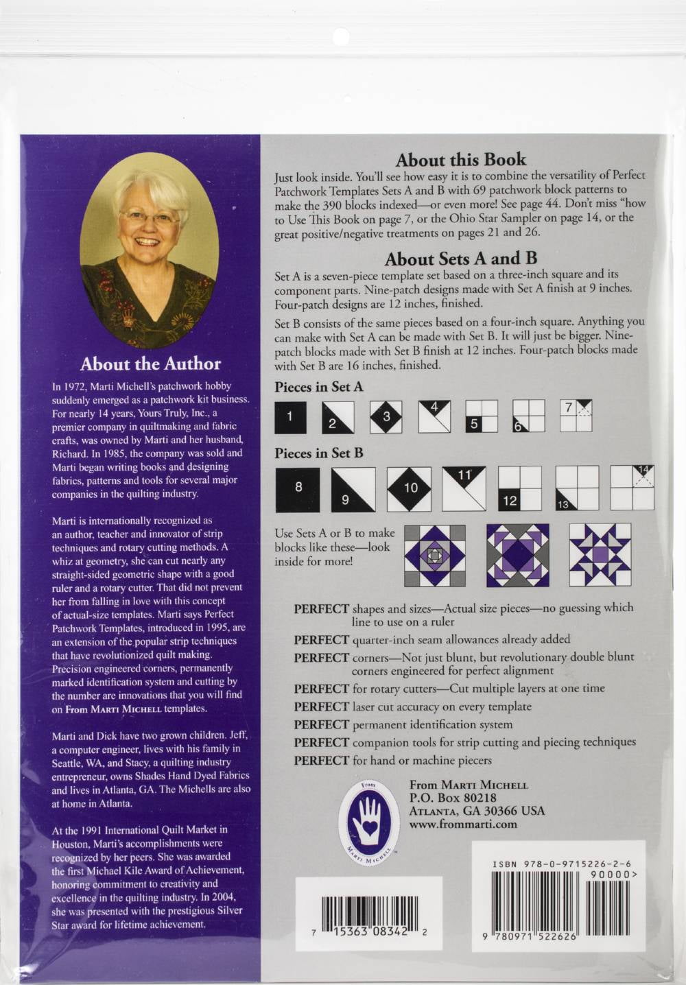 Marti Michell The Perfect Patchwork System Vol 1Bk - Walmart.com