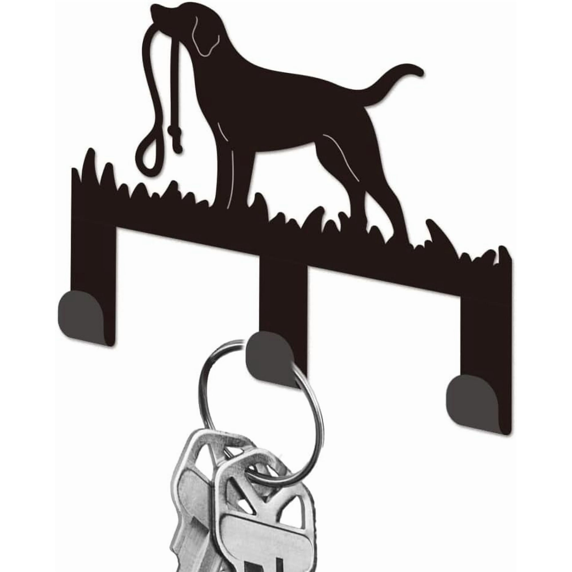 Click here for Nobrand Dog Leash Hanger For Wall Black Iron Key H... prices