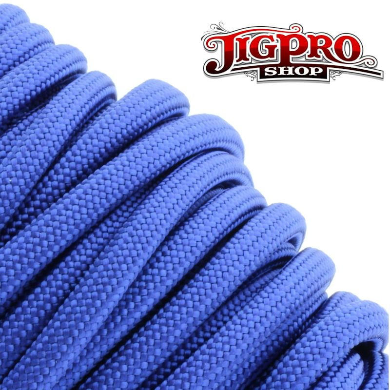 Military Spec 550lb Type III Parcord 100' Royal Blue by Jig Pro Shop ...
