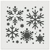 Sniggle Sloth Snowflakes Art Stencil - Walmart.com