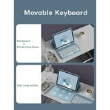 Timoom iPad 10th Generation 2022 10.9" Keyboard Case Cute Round Key ...