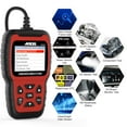 ANCEL AS500 Engine Code Reader Full OBD2 Modes OBD2 Scanner Car Engine ...