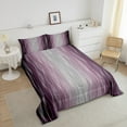 YST Women Purple Ombre Comforter Set Twin Teen Girls Dark Purple Violet ...