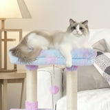 FISH&NAP Cat Tree Cat Tower Cat Condo Sisal Scratching Posts with Jump ...