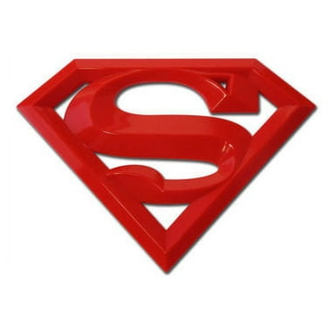 Elektroplate Officially Licensed DC Comics Superman 3D Shiny Chrome ...