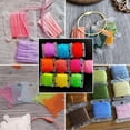 200pcs Plastic Floss Bobbins Bobbin Thread Card Small Clear Cardboard ...