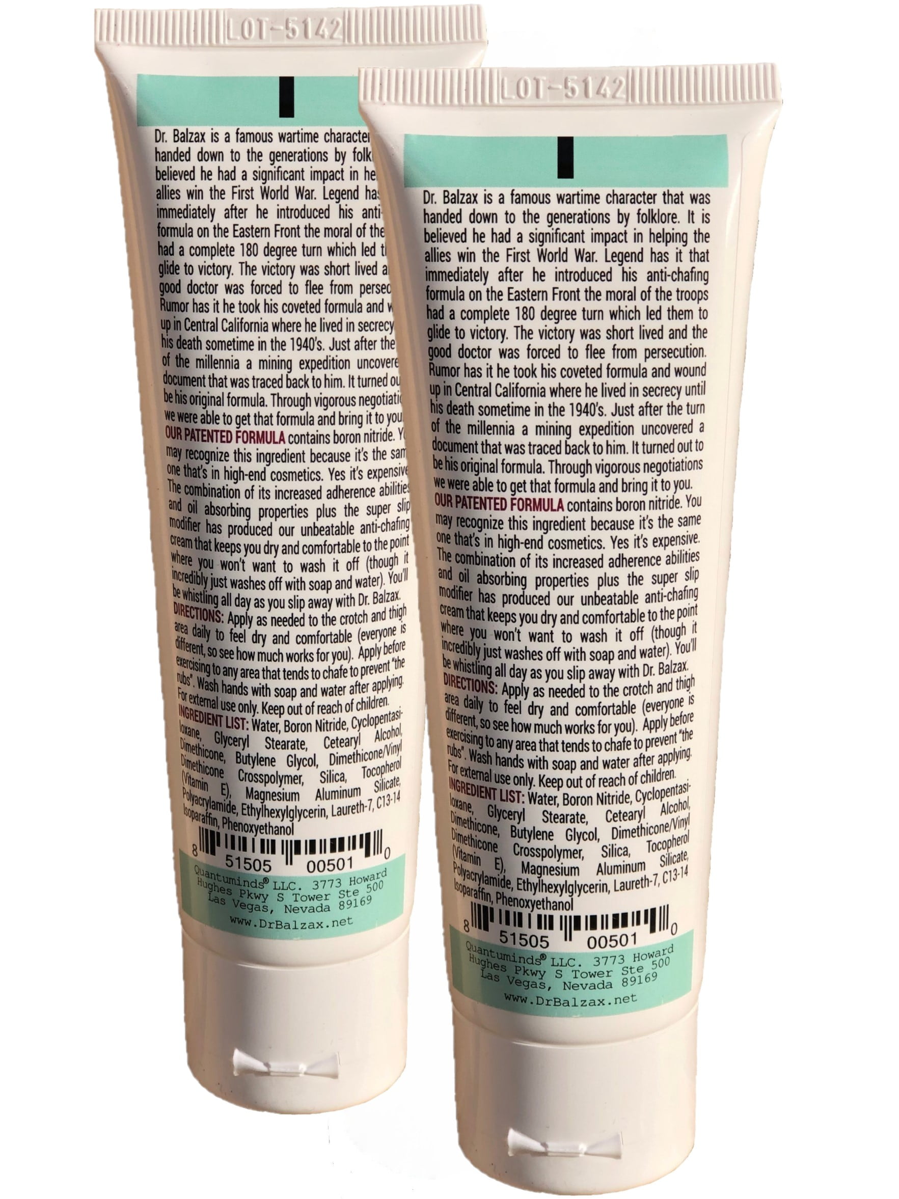 Buy Dr. Balzax Platinum Chafe Relief - Premium Anti Chafing - Anti ...
