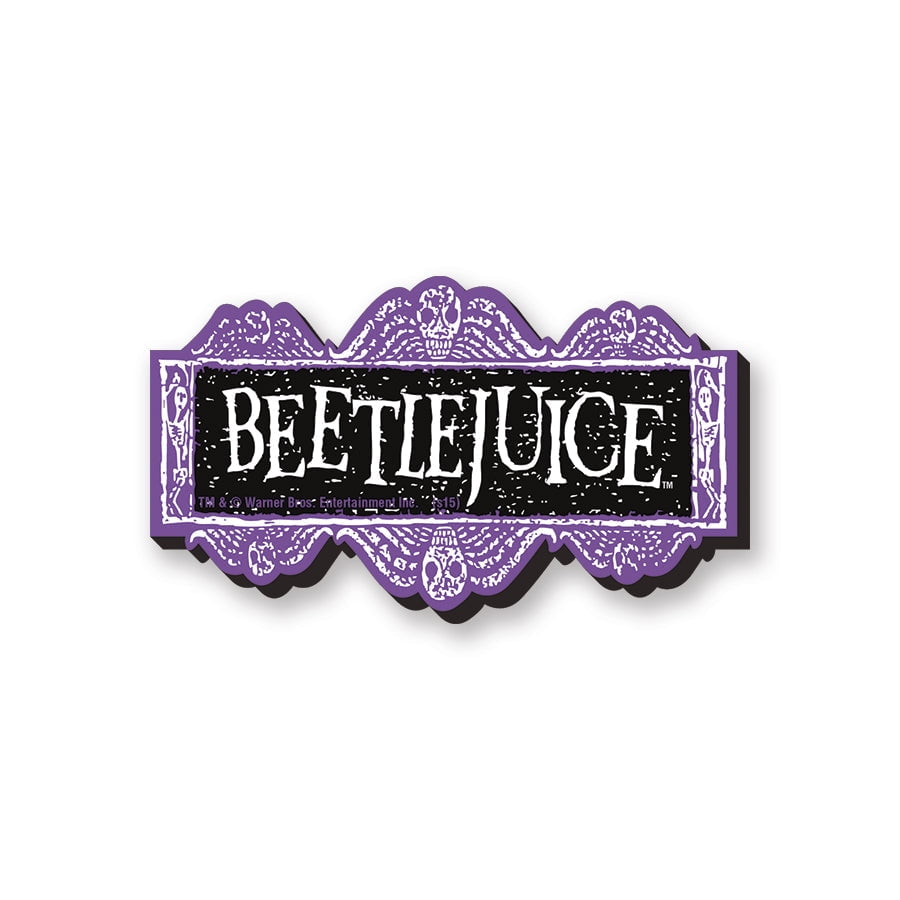 Beetlejuice Logo Funky Chunky Magnet - Walmart.com