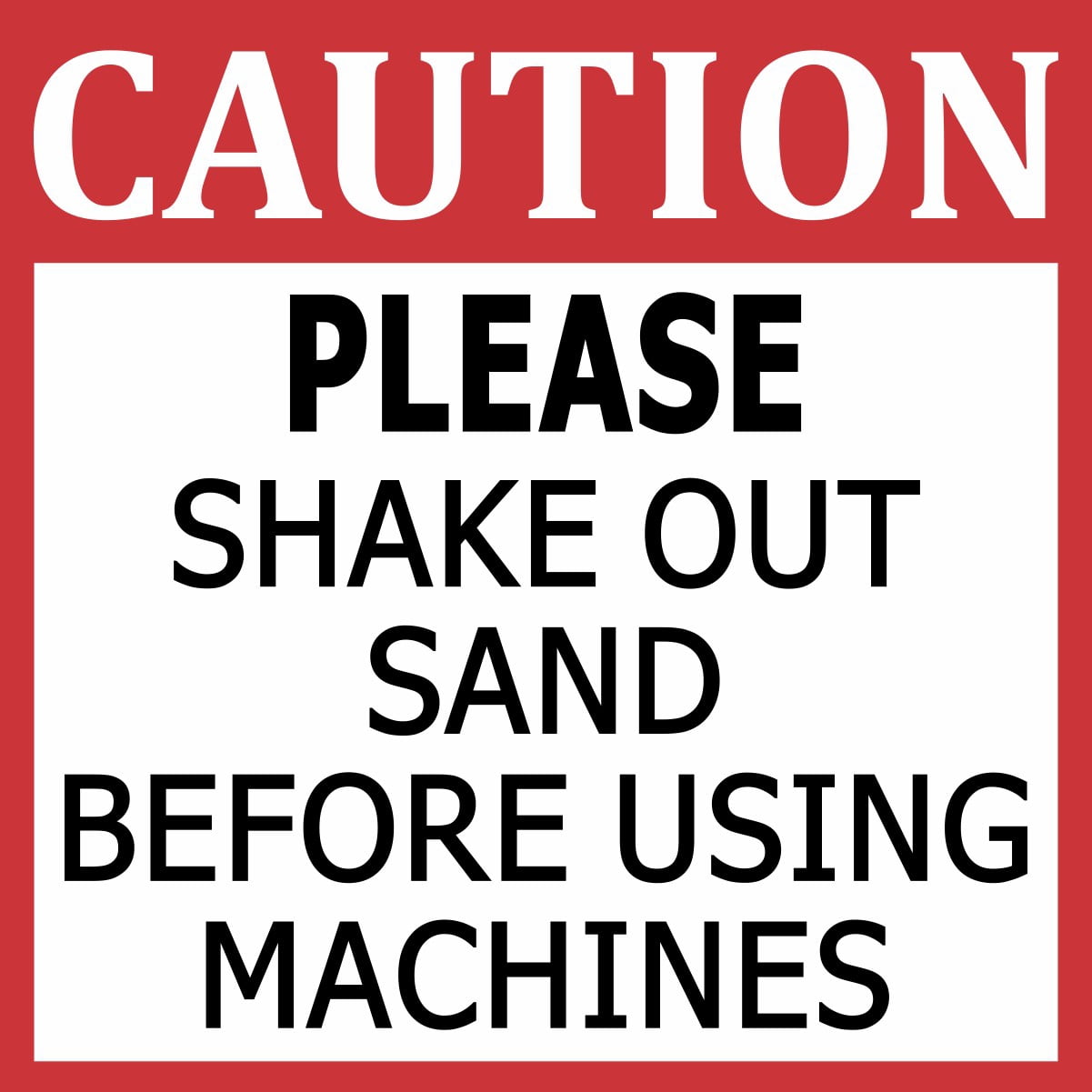 8in x 8in Shake Out Sand Magnet - Walmart.com