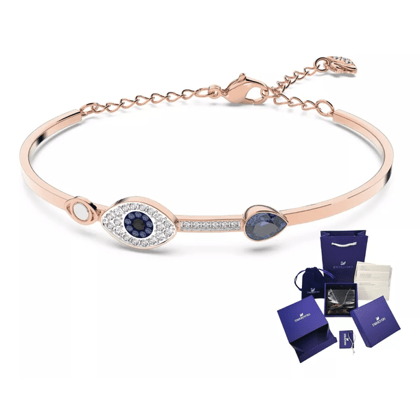 Pulsera Brazalete Ojo Turco Maldito Swarovski + Kit D Regalo | Walmart ...