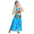 AWZXDE Girls Belly Dance Outfit Ethnic Performance Dress Stage Kids ...