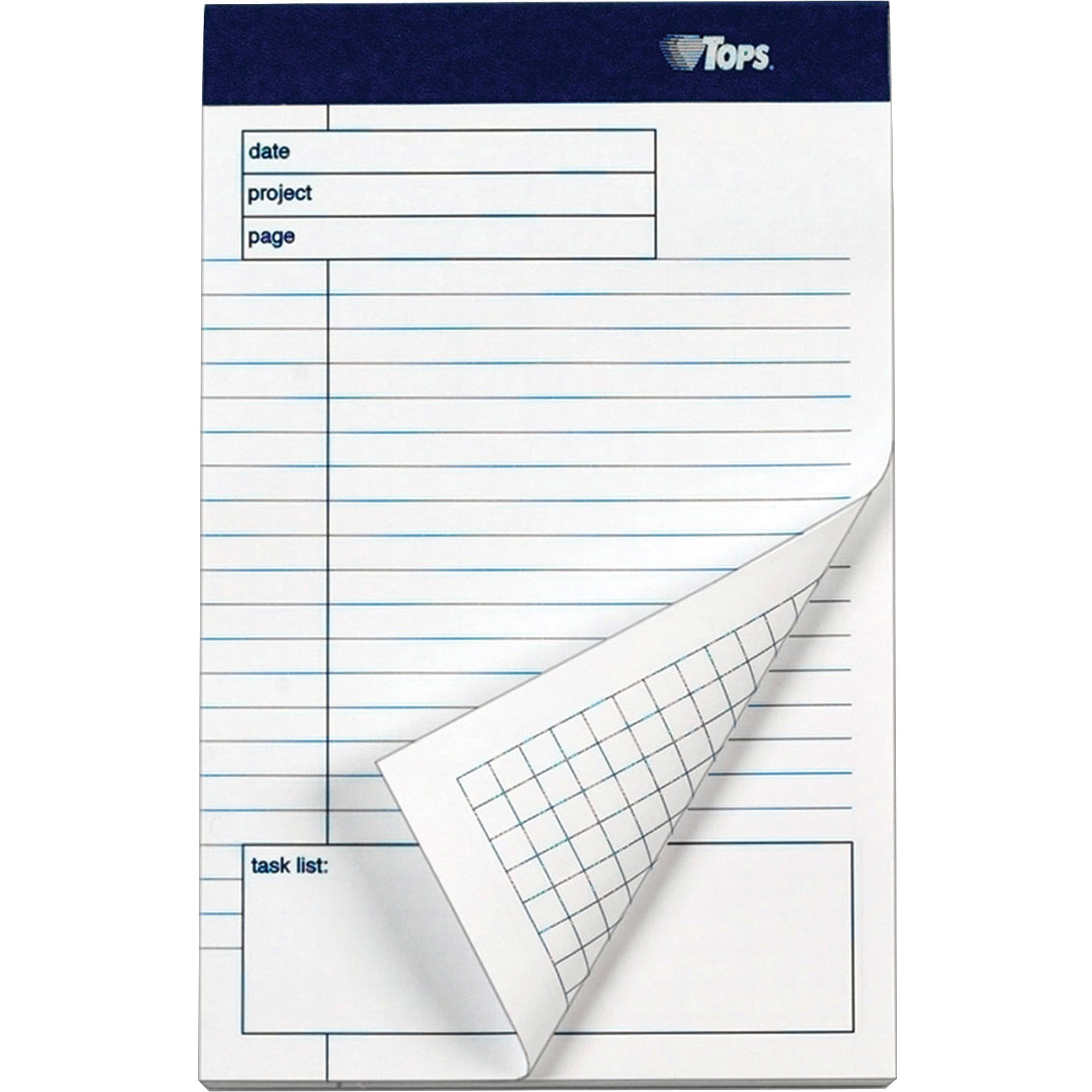 TOPS Task List Project Planning Pads, White - Walmart.com