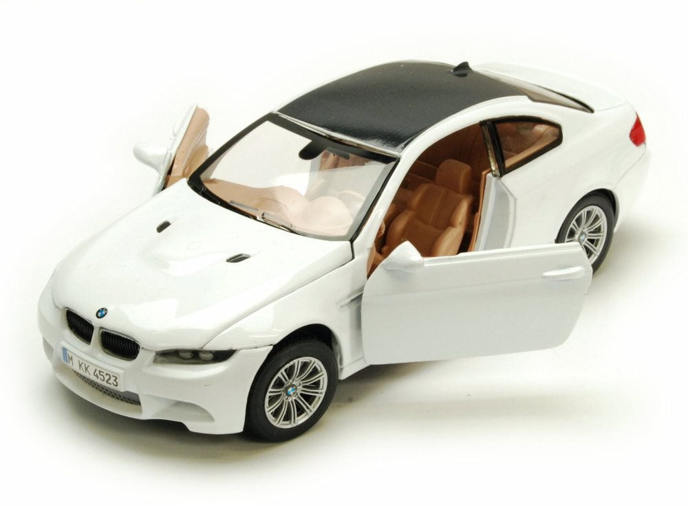 BMW M3 Coupe, White - Motormax 73347W - 1/24 Scale Diecast Model Toy ...