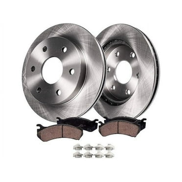 Front Brake Pad and Rotor Kit - Compatible with 2010 - 2020 Ford F-150 ...