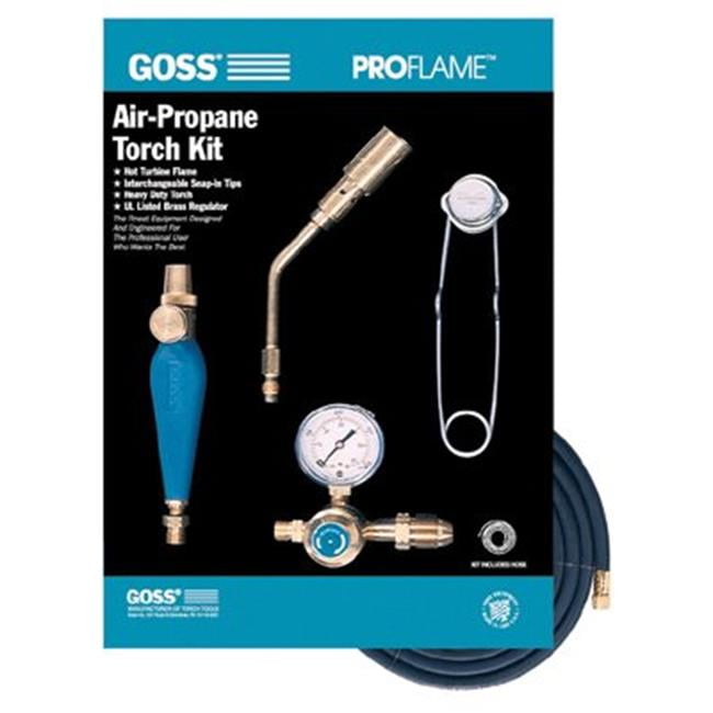 Goss Air-Propane Torch Outfit, 1-3/4 in, Propane, Heating; Soldering ...
