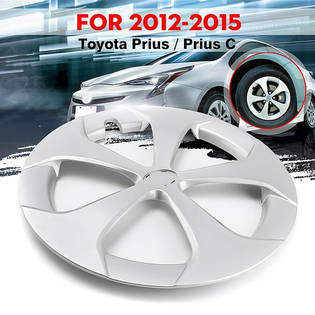 16 Inch 5-Spoke Hub Cap Wheel Cover For Toyota Prius 2012 2013 2014 ...